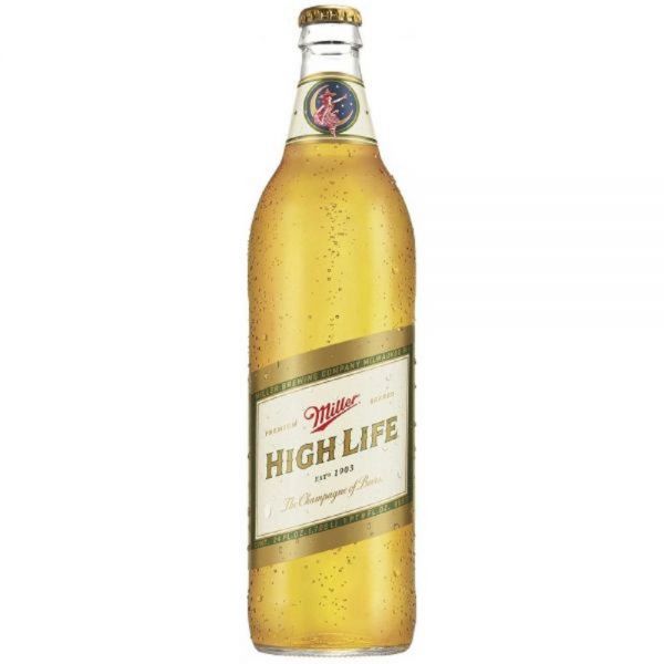CERVEZA MILLER HIGH LIFE BOTELLA 650 ML