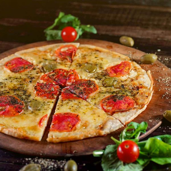 PIZZA A LA MOZZARELLA X UN.