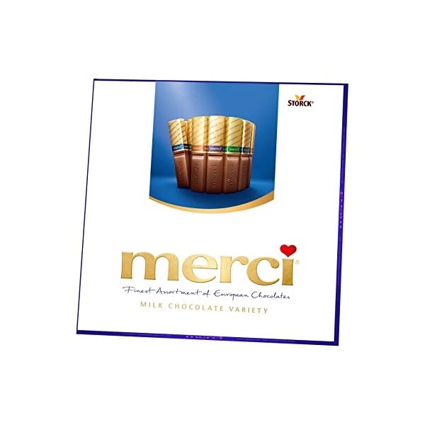 CHOCOLATE MERCI VARIEDAD CLARA 250GR