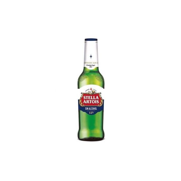 CERVEZA STELLA ARTOIS 0,0% ALCOHOL 330 ML